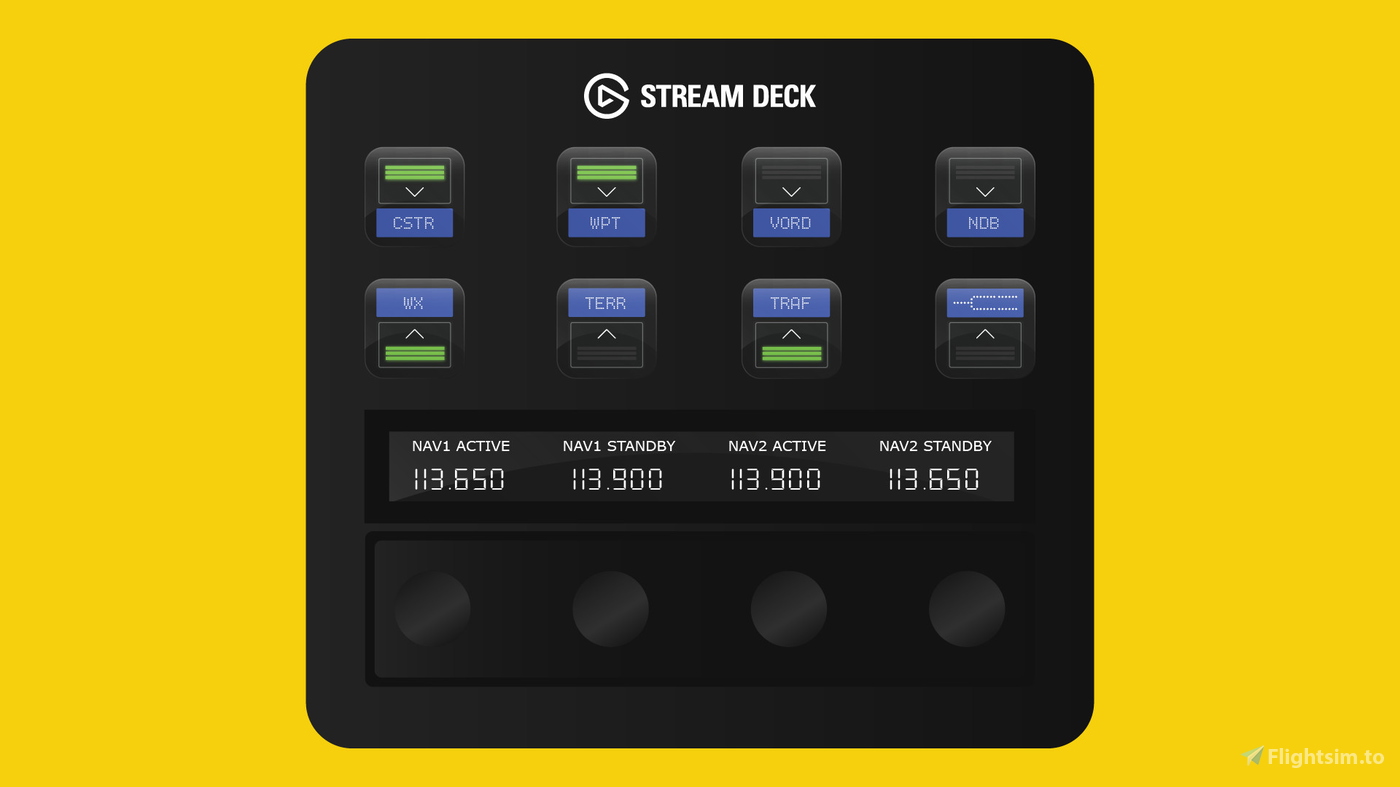 Flight Panels - FlyByWire A380X Stream Deck + Autopilot Panel for ...