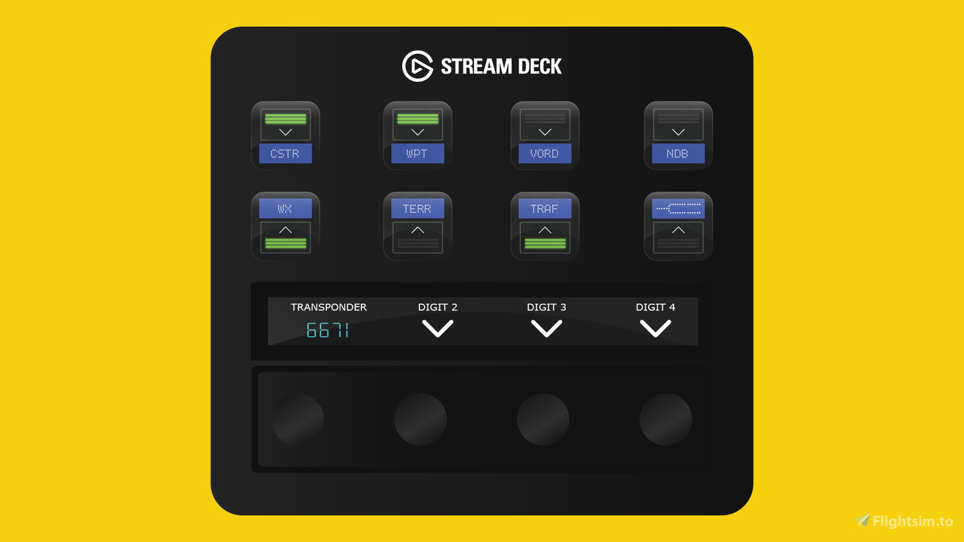Flight Panels - FlyByWire A380X Stream Deck + Autopilot Panel for ...