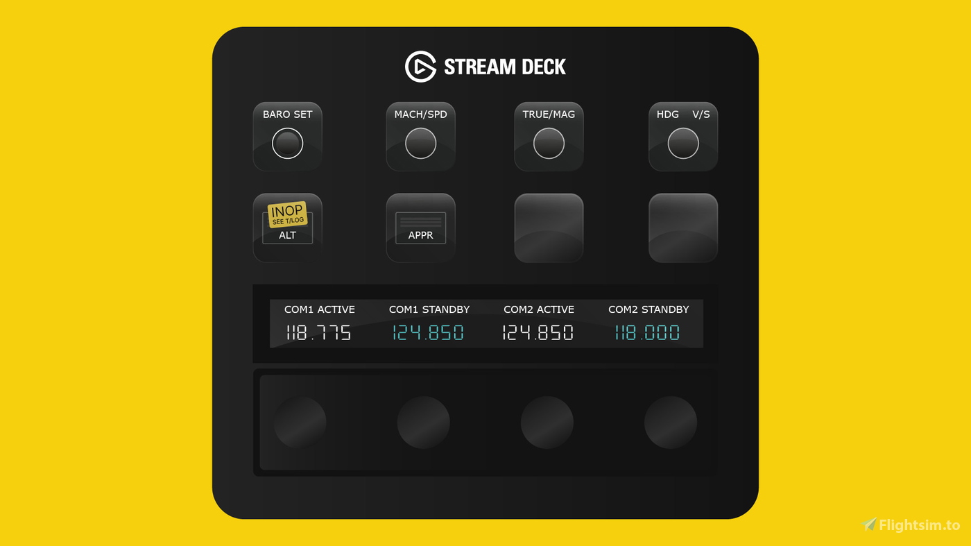 Flight Panels - FlyByWire A380X Stream Deck + Autopilot Panel for ...