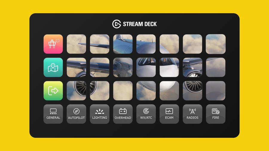 Flight Panels - Stream Deck Series: FlyByWire Airbus A32NX for ...