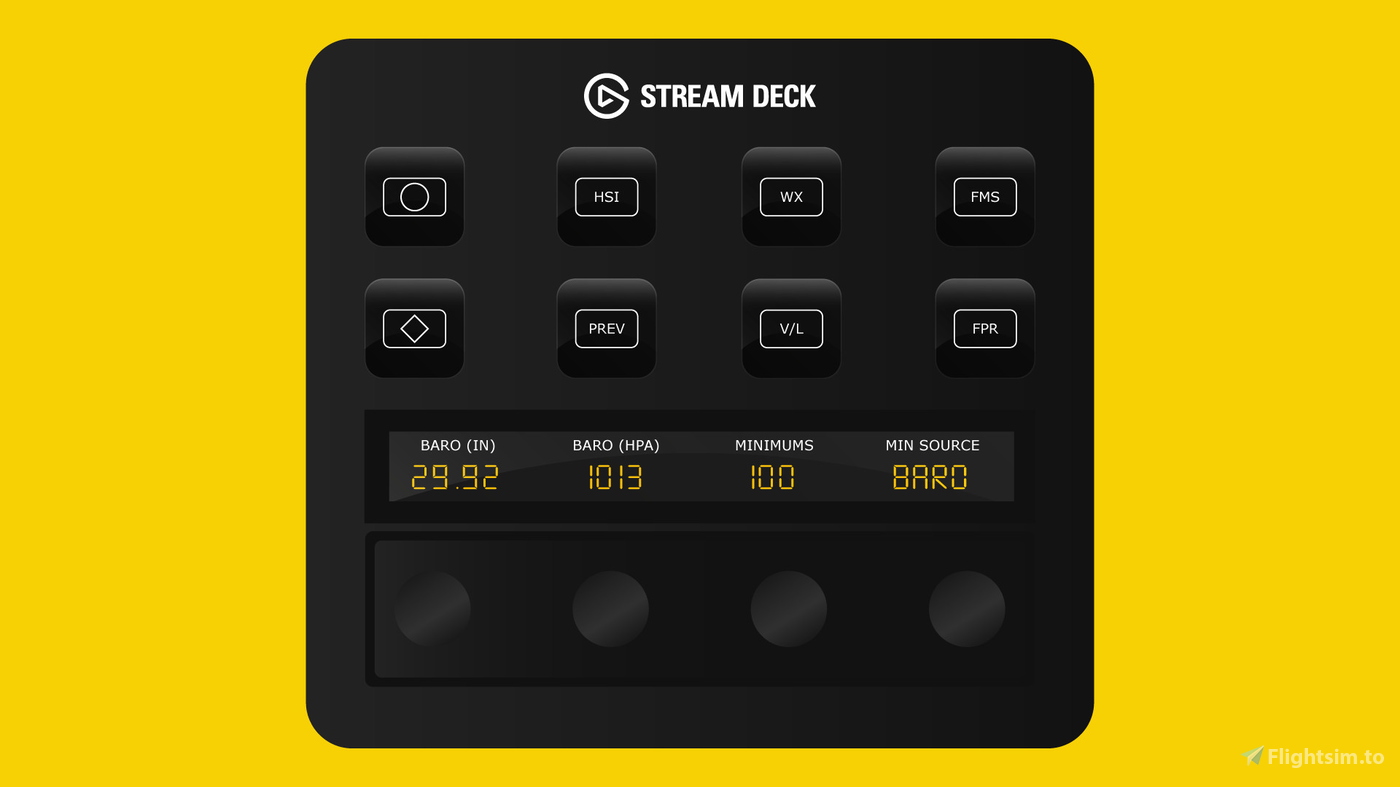 Flight Panels - FSS E-Jets ERJ 170-195 Stream Deck + Autopilot Panel ...