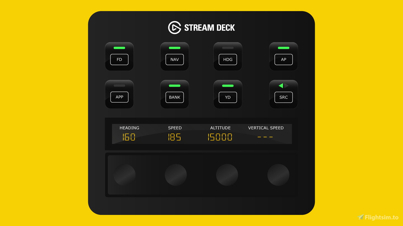 Flight Panels - FSS E-Jets ERJ 170-195 Stream Deck + Autopilot Panel ...