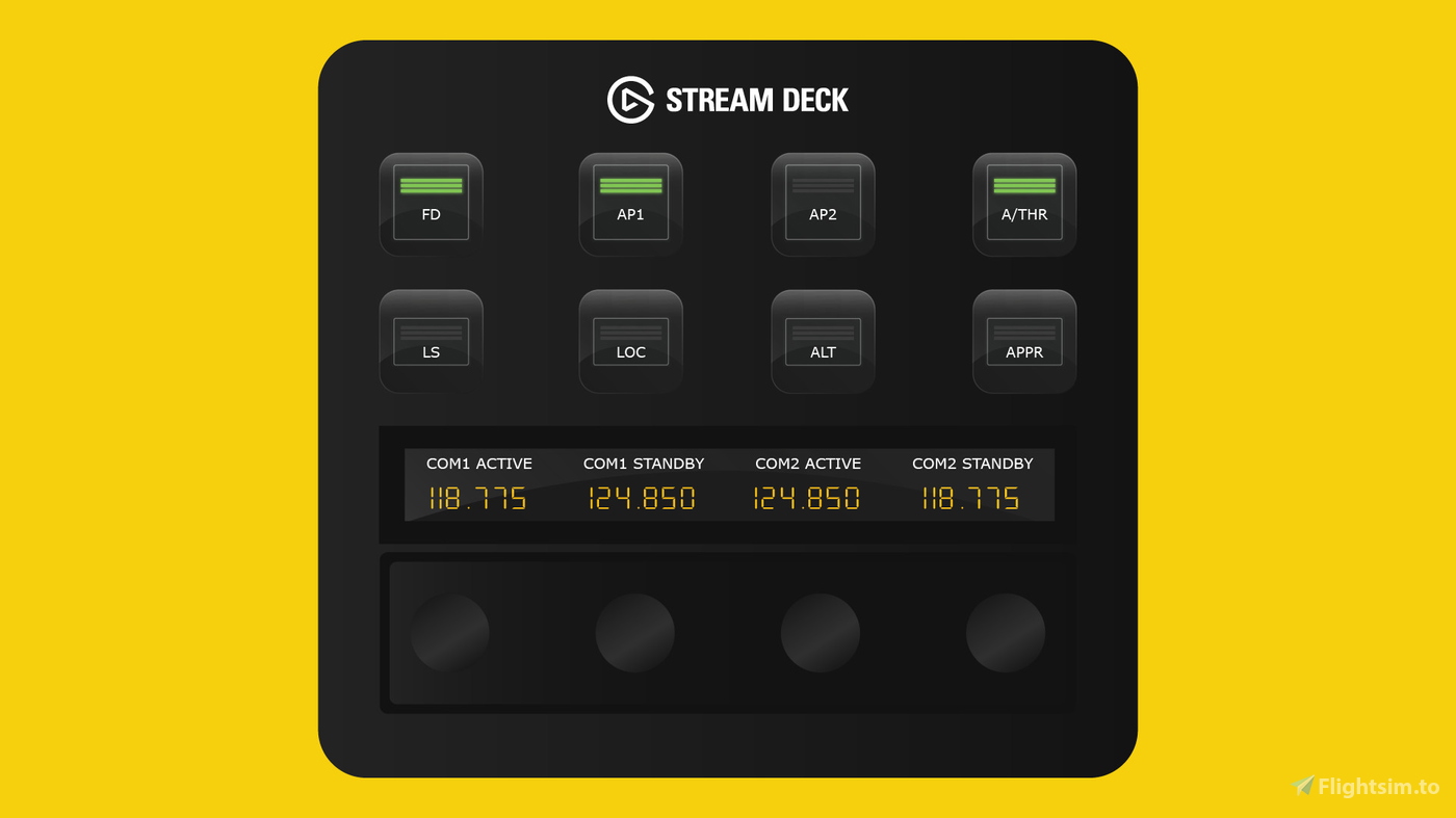 Flight Panels - Headwind A339X Stream Deck + Autopilot Panel for ...