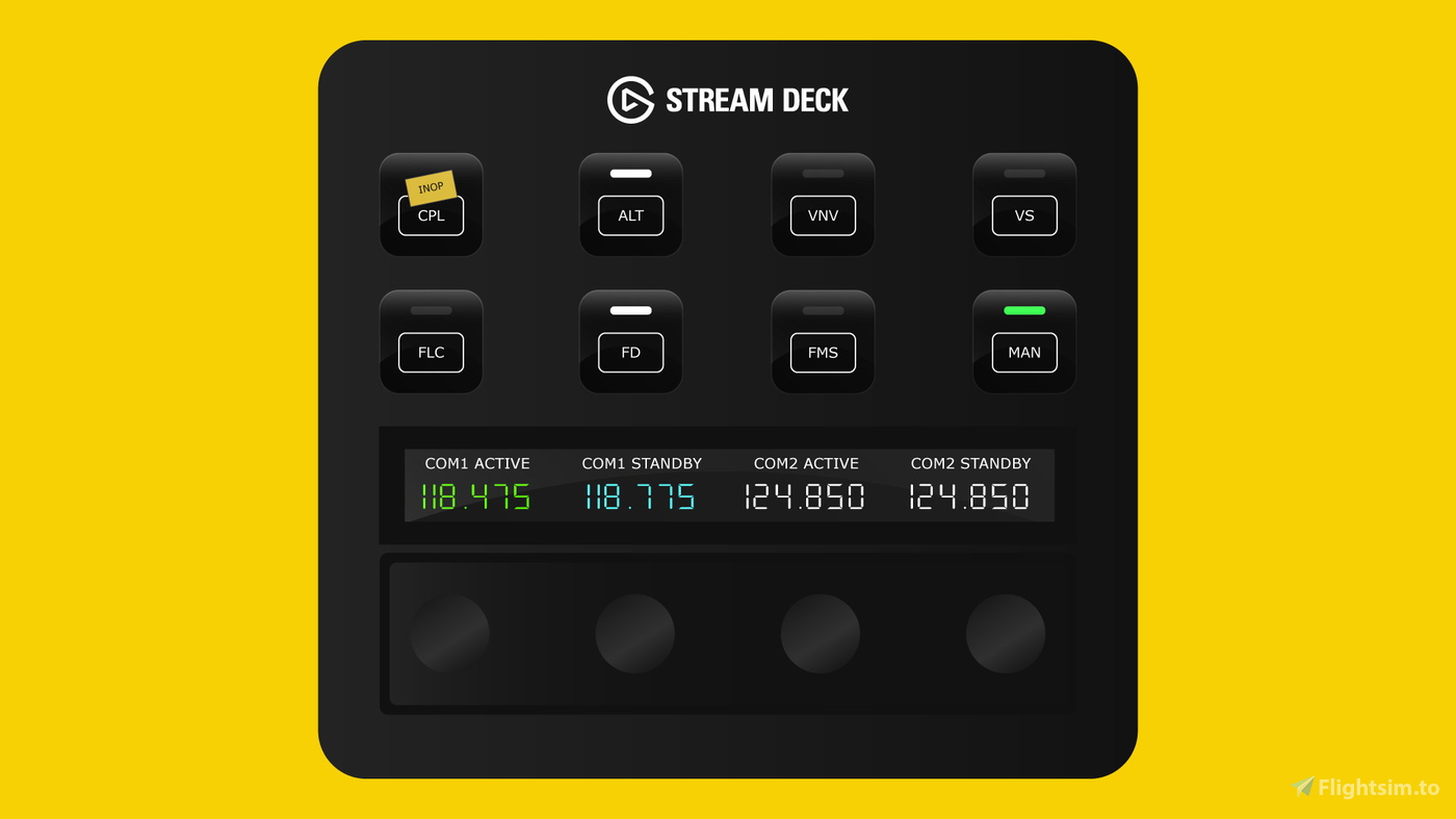 Flight Panels - HondaJet (HJet) Stream Deck + Autopilot Panel for ...