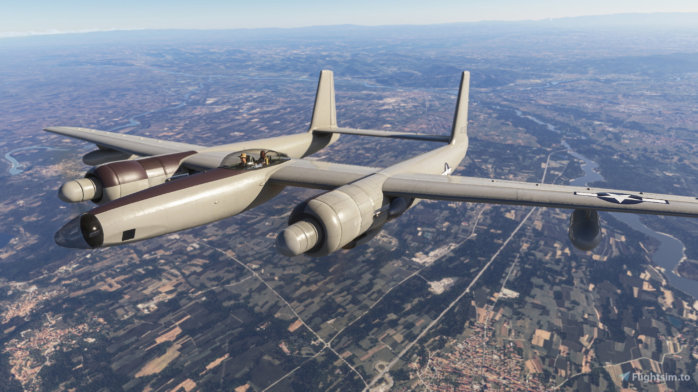 Flying Fries - Hughes XF-11 for Microsoft Flight Simulator | MSFS