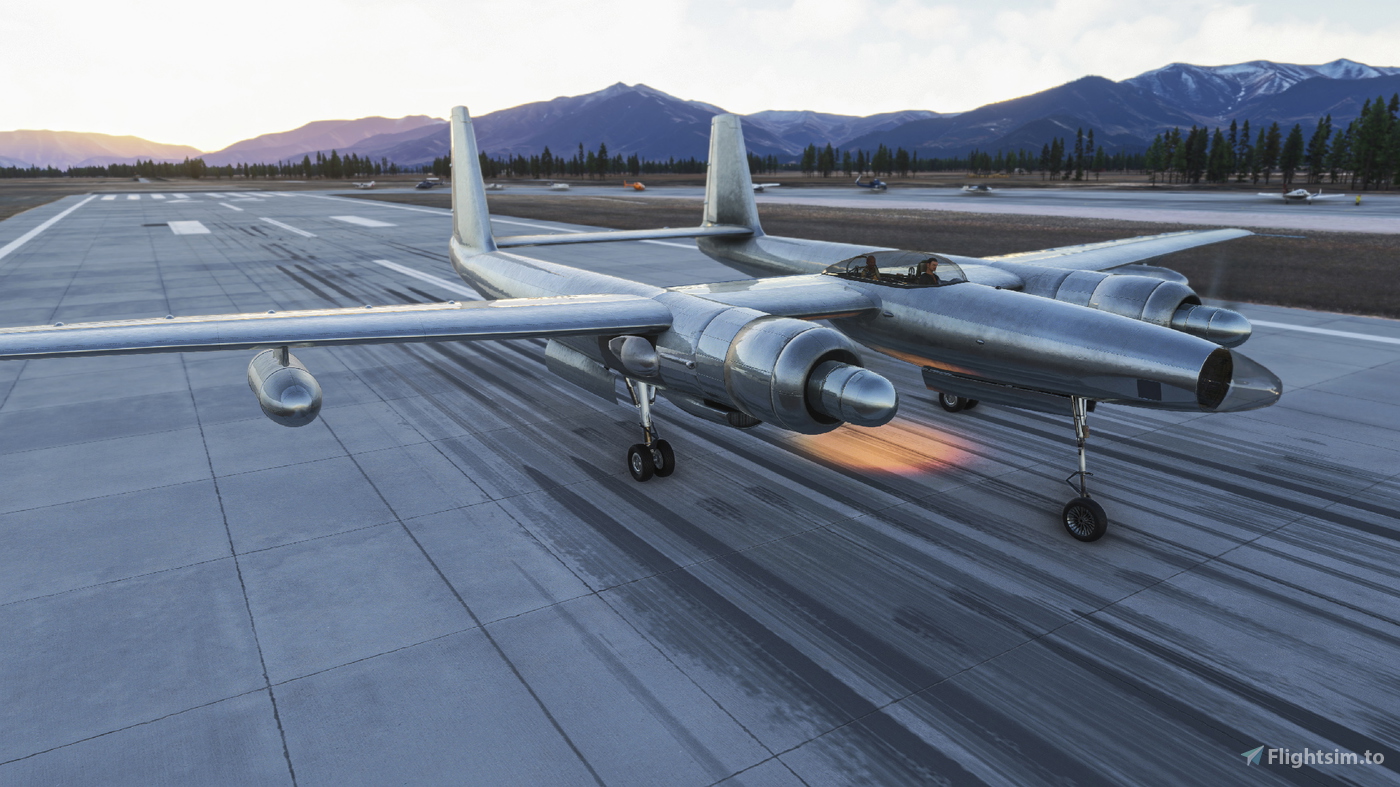 Flying Fries - Hughes XF-11 for Microsoft Flight Simulator | MSFS