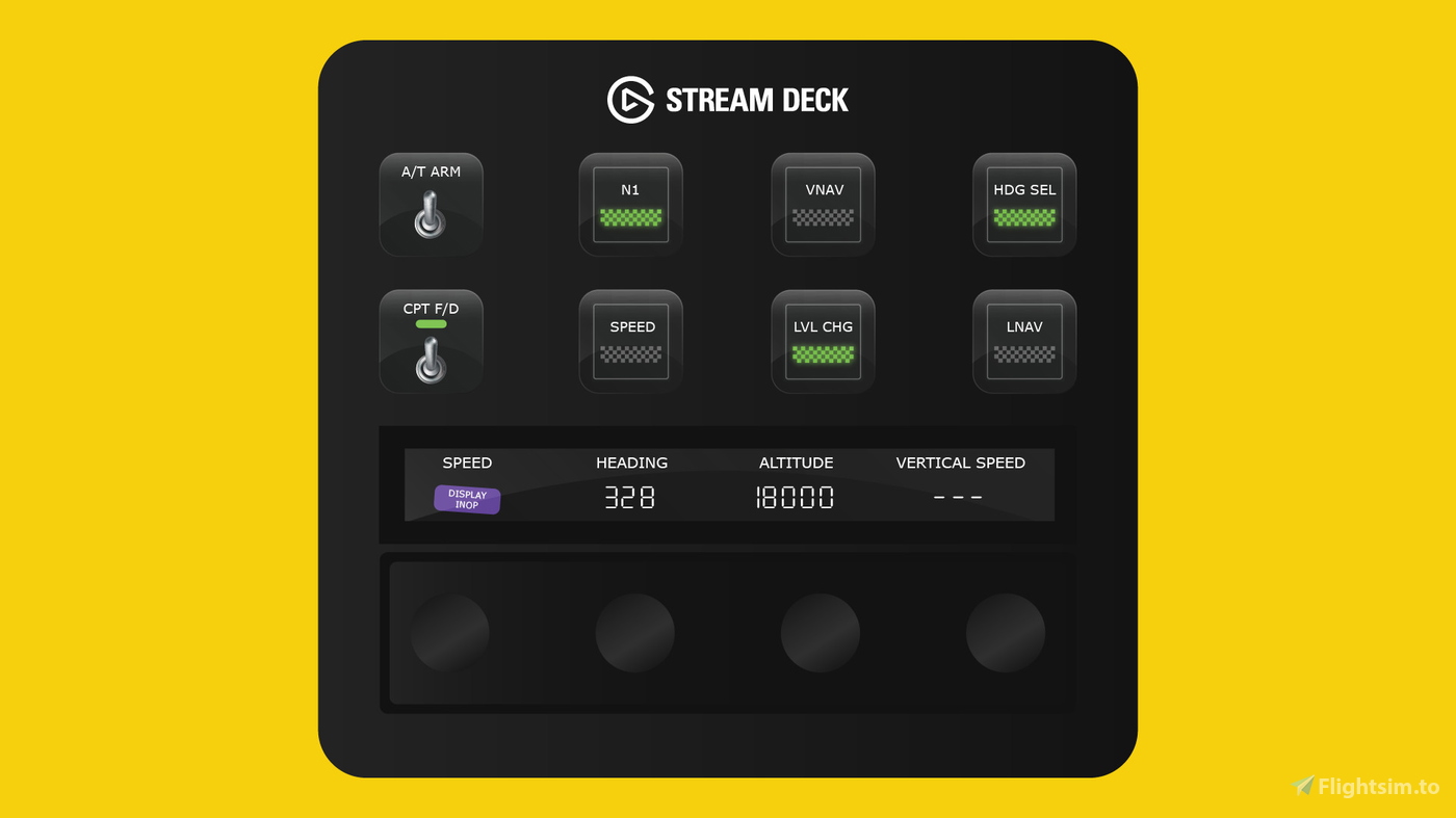 Flight Panels - iFly 737 Max 8 Stream Deck + Autopilot Panel para ...