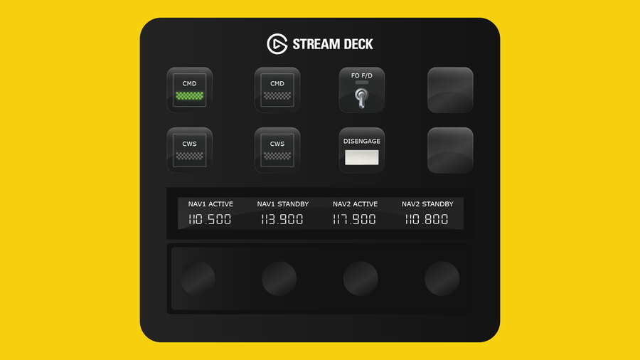 Flight Panels - iFly 737 Max 8 Stream Deck + Autopilot Panel for ...