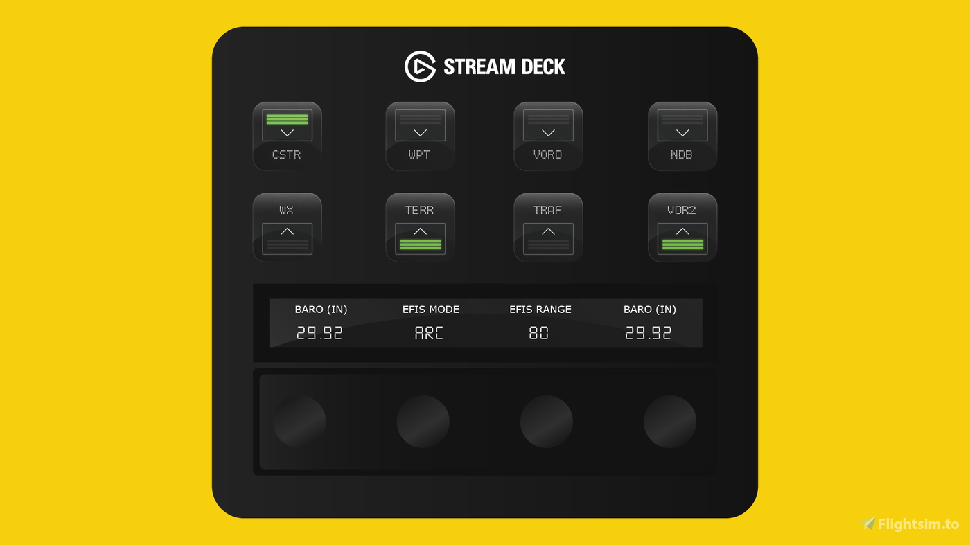 Flight Panels - iniBuilds A350 Stream Deck + Autopilot Panel for ...