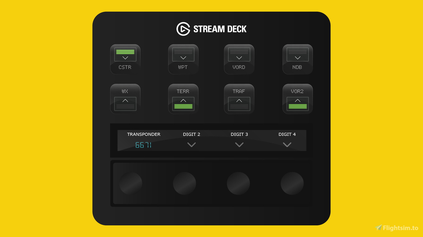 Flight Panels - iniBuilds A350 Stream Deck + Autopilot Panel dla ...