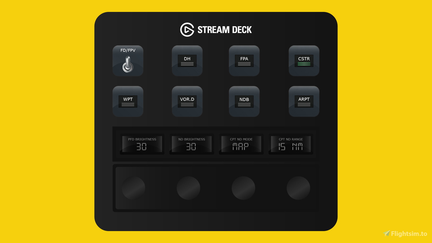 Flight Panels - iniBuilds Airbus A300-600R Stream Deck + Autopilot ...