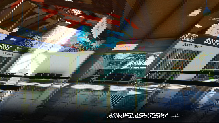 KiwiFlightSim - NCRG - Rarotonga Airport, Cook Islands (Polynesia) for ...