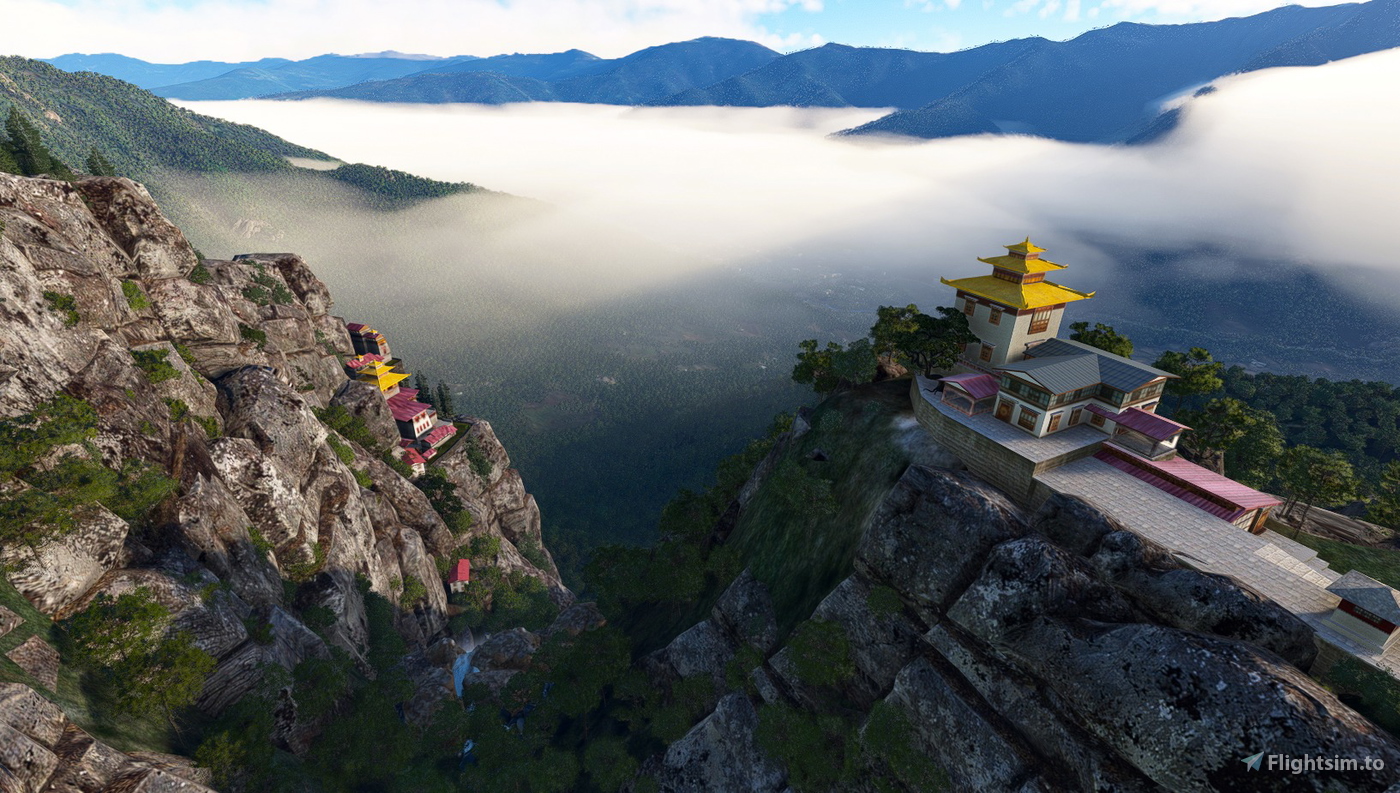 Cli4D Designs - Paro, Bhutan para Microsoft Flight Simulator | MSFS