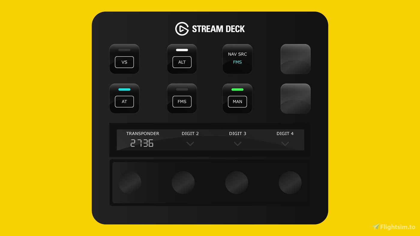 Flight Panels - SF50 Cirrus Vision Jet G2 Stream Deck + Autopilot Panel ...