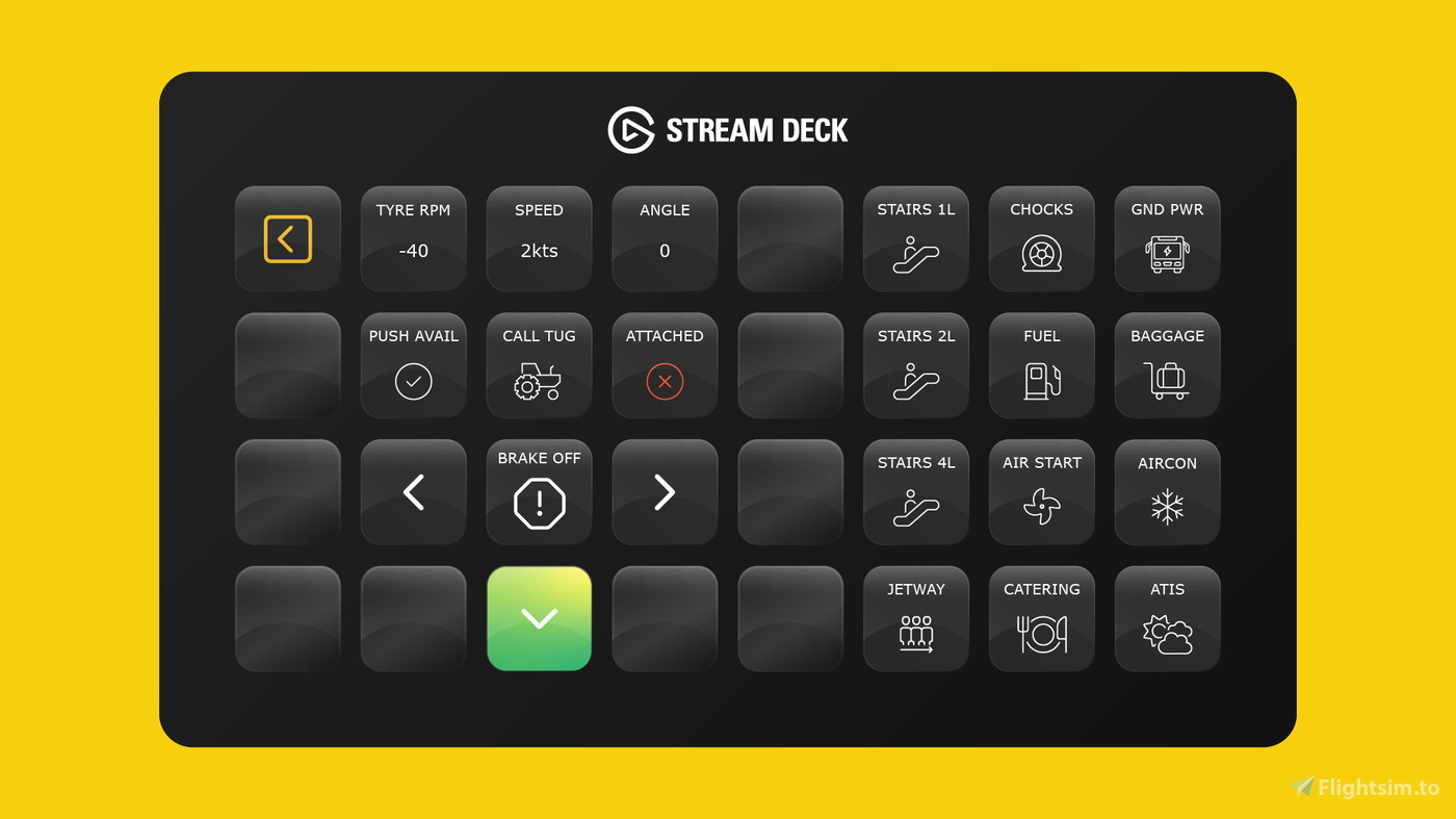 Flight Panels - Stream Deck Series: iniBuilds Airbus A350 のために ...