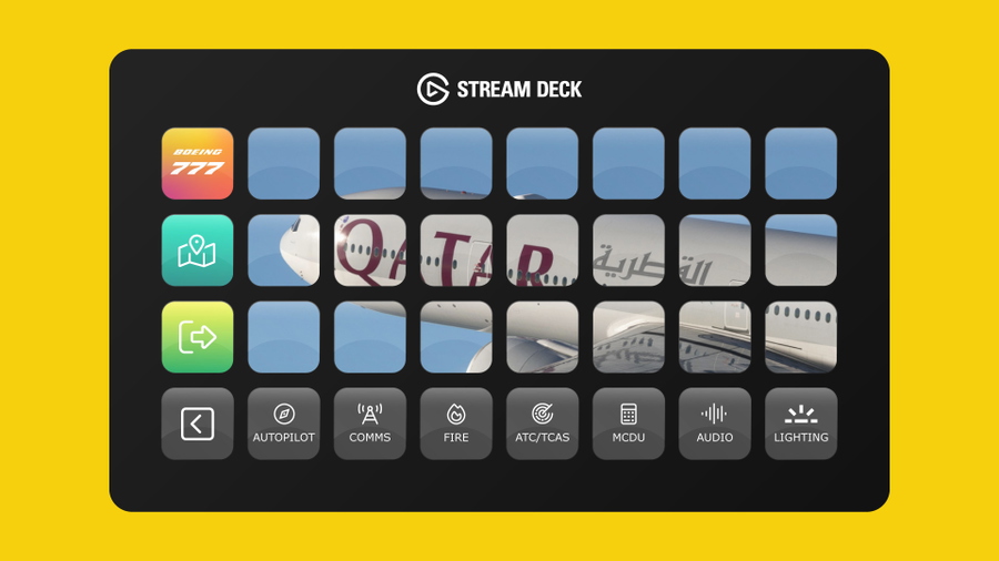 Flight Panels - Stream Deck Series: PMDG 777-300ER/F (32 Key Version ...