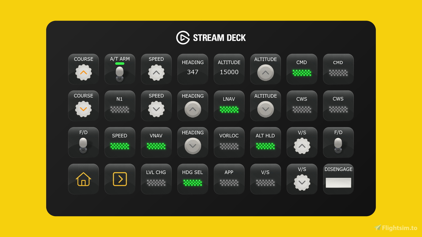 Flight Panels - Stream Deck Series: PMDG Boeing 737 for Microsoft ...