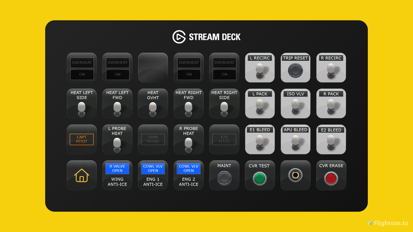 Flight Panels - Stream Deck Series: PMDG Boeing 737 for Microsoft ...