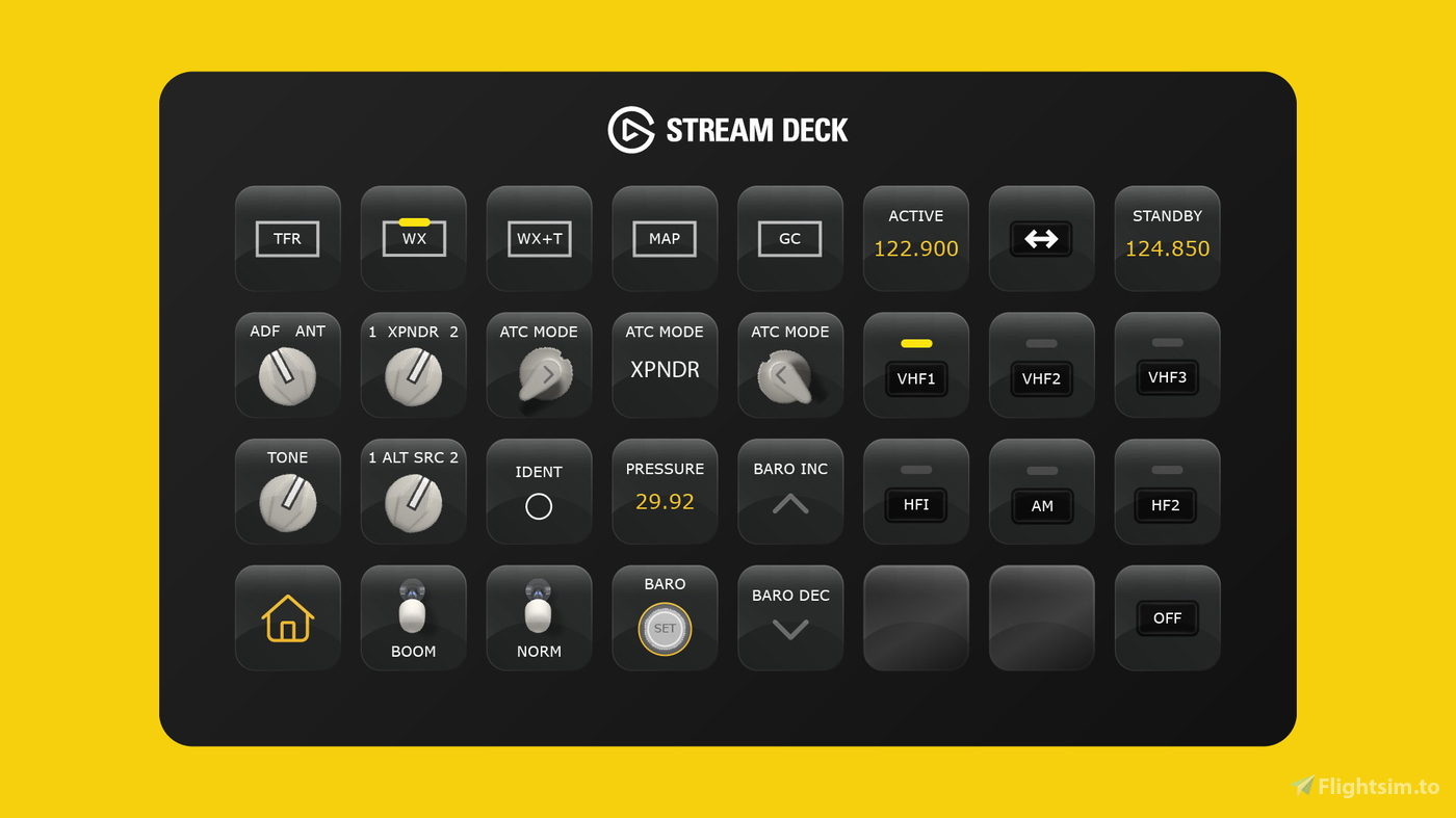 Flight Panels - Stream Deck Series: PMDG Boeing 737 for Microsoft ...