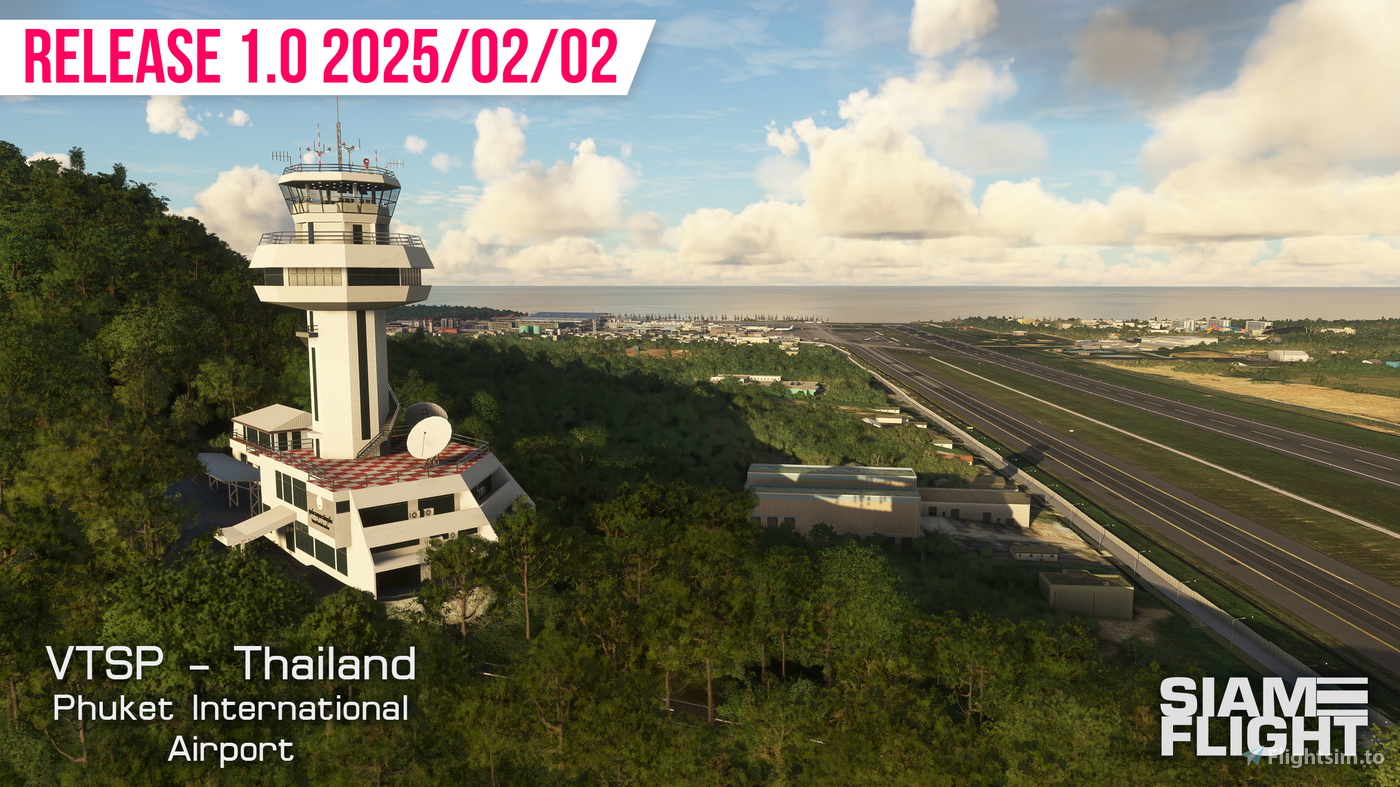 SiamFlight - VTSP/HKT - Phuket International Thailand for Microsoft ...