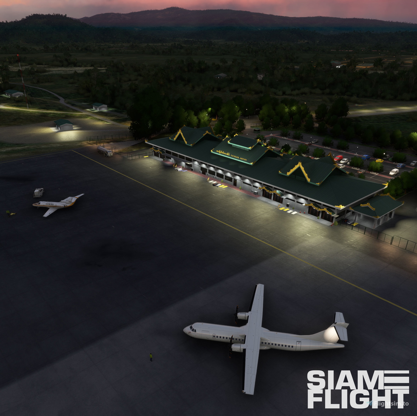 SiamFlight - VYTL/THL Tachileik Airport for Microsoft Flight Simulator | MSFS