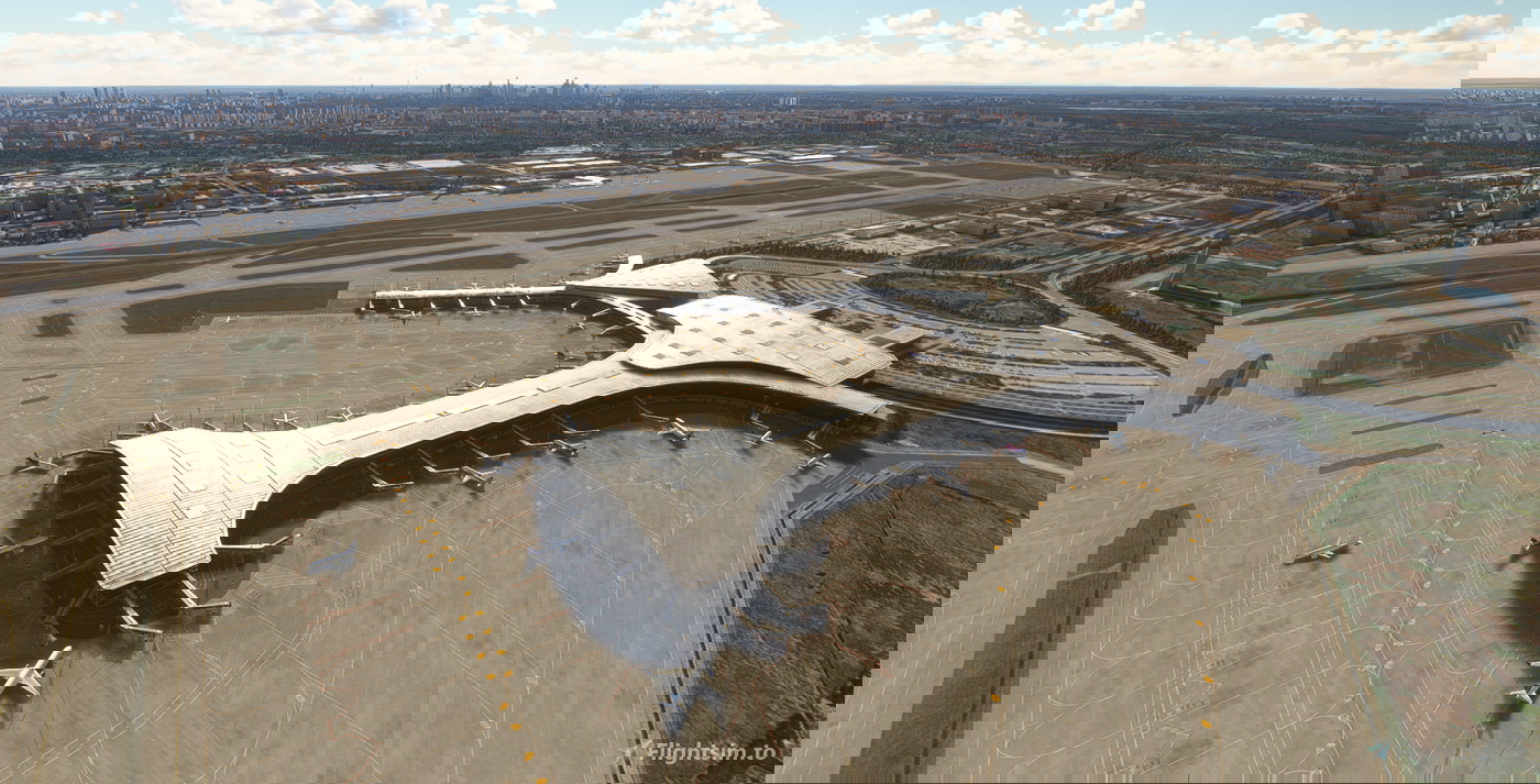 SamScene3D - ZBTJ - Tianjin Binhai International Airport für Microsoft Flight Simulator | MSFS
