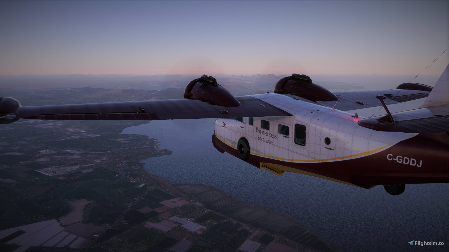 Grumman Goose C-GDDJ Wilderness Seaplanes for Microsoft Flight ...