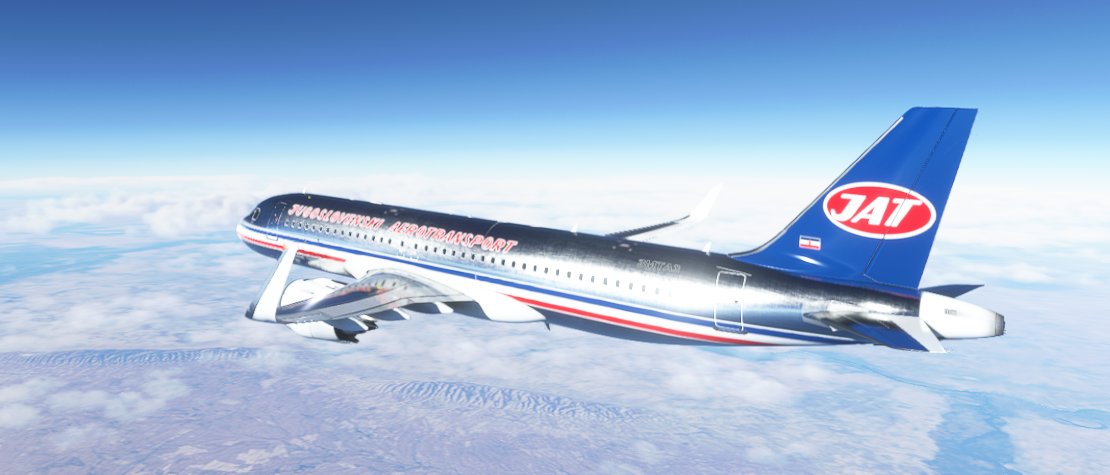 JAT retro liveries 1980 (DC-9) & 1985 (B-737) - pack | fbw a32nx 8K ...