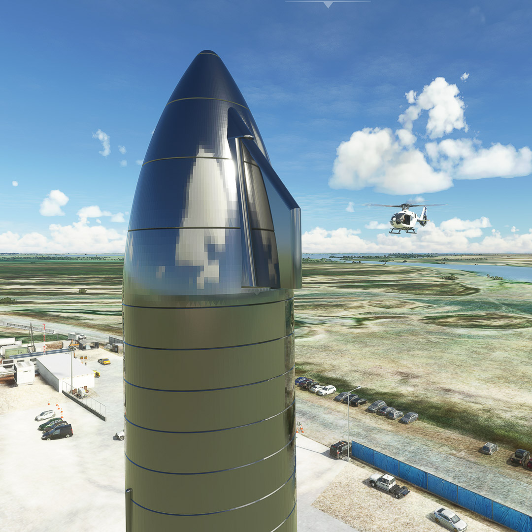 SpaceX Boca Chica Launch Site for Microsoft Flight Simulator | MSFS