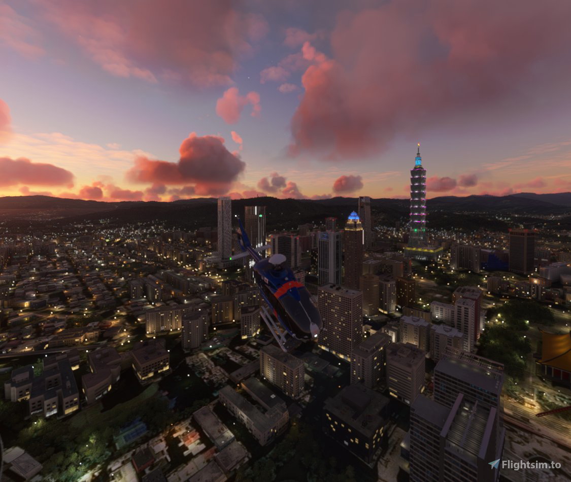 Taipei City for Microsoft Flight Simulator | MSFS
