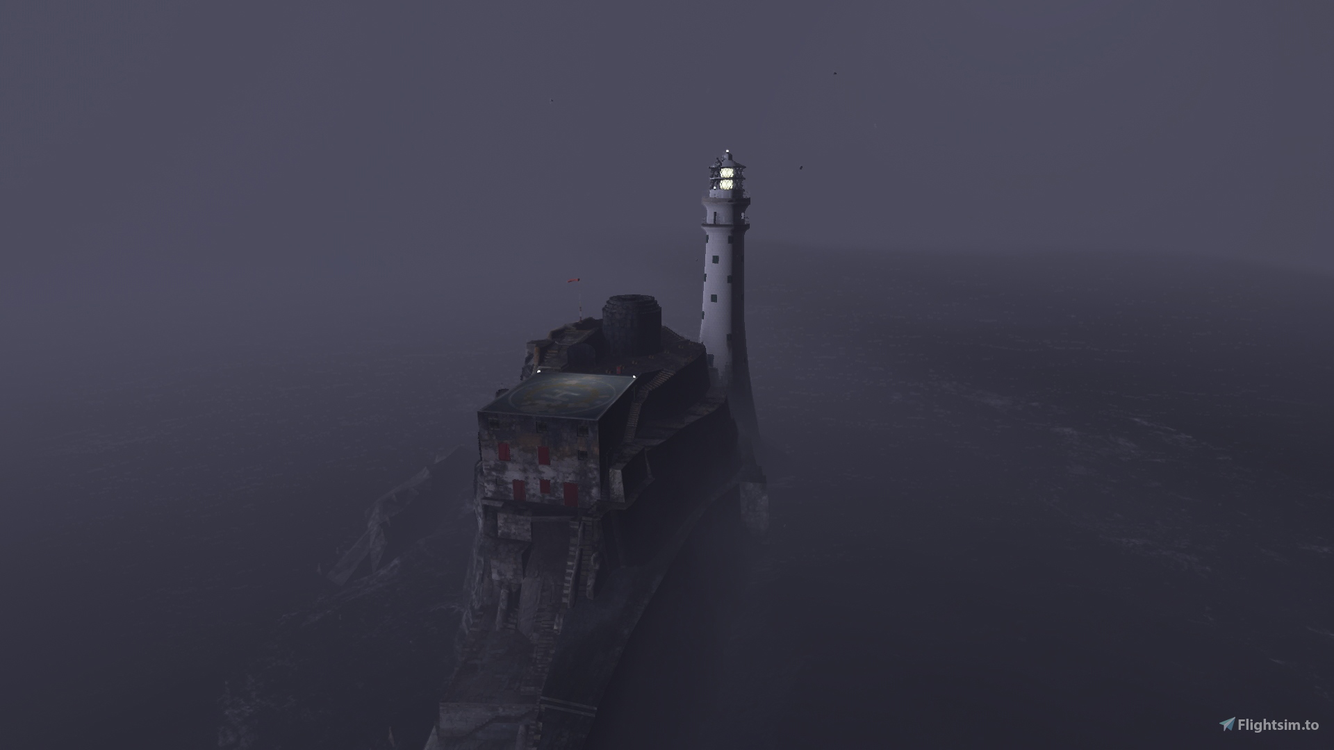 Fastnet Rock Lighthouse (Helipad) for Microsoft Flight Simulator | MSFS