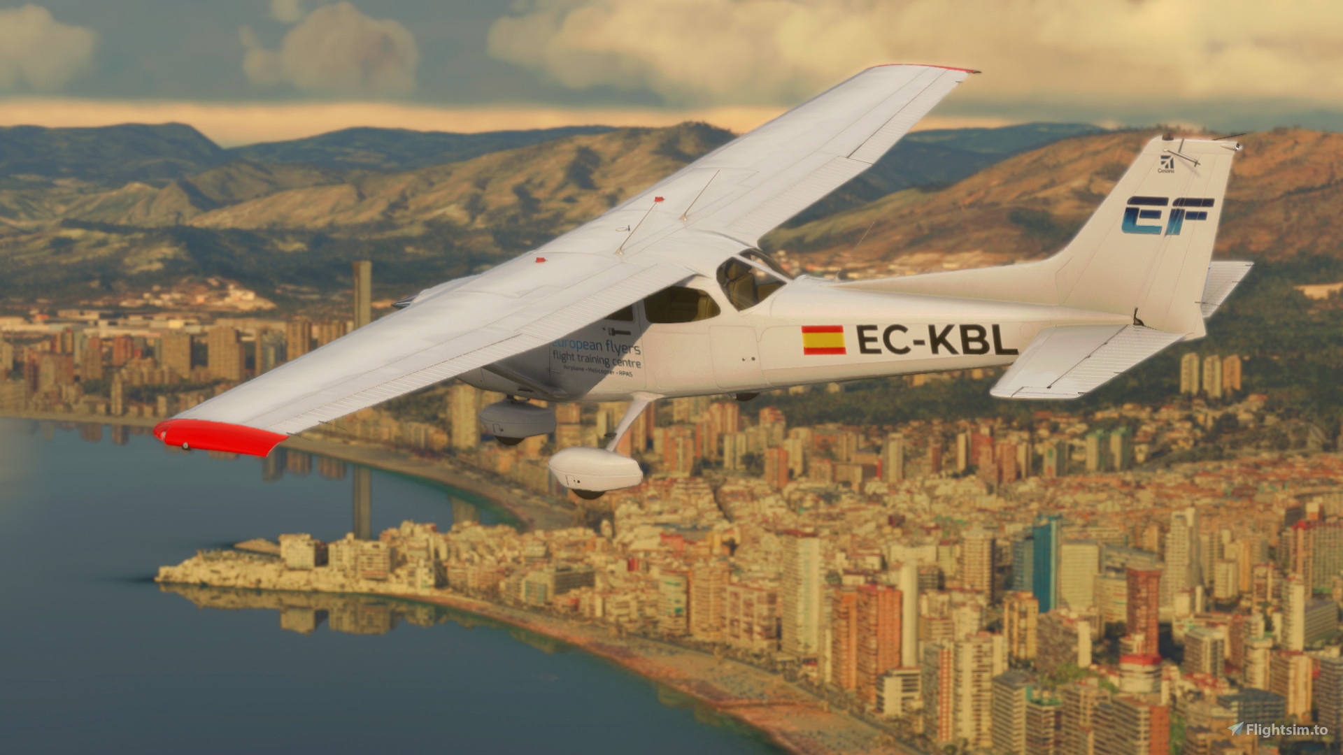 Benidorm, Alicante, Spain for Microsoft Flight Simulator | MSFS
