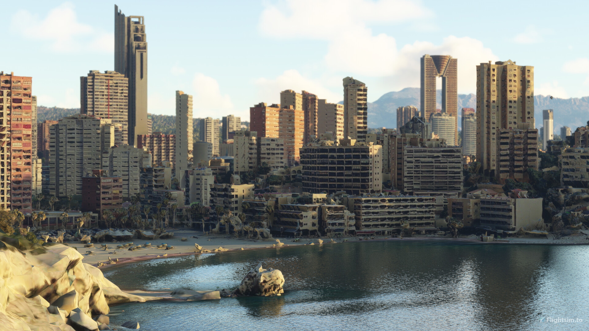 Benidorm, Alicante, Spain for Microsoft Flight Simulator | MSFS
