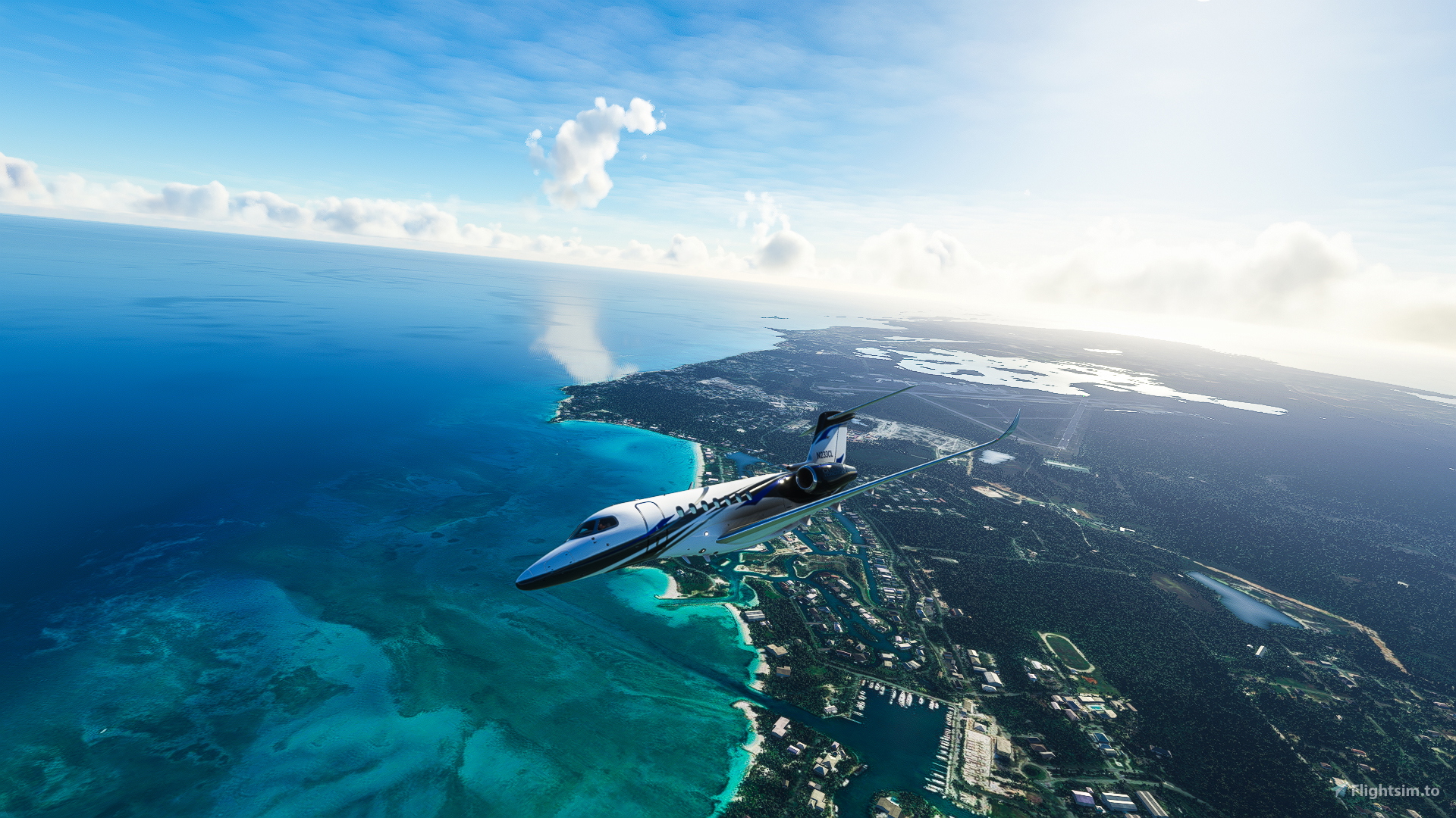 Cessna Citation Longitude N233CL for Microsoft Flight Simulator | MSFS