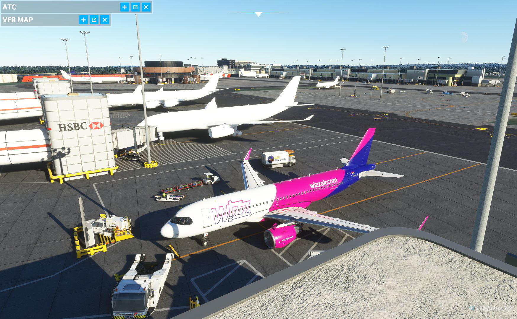 Easy airlines+aircraft matching with default live traffic for Microsoft ...