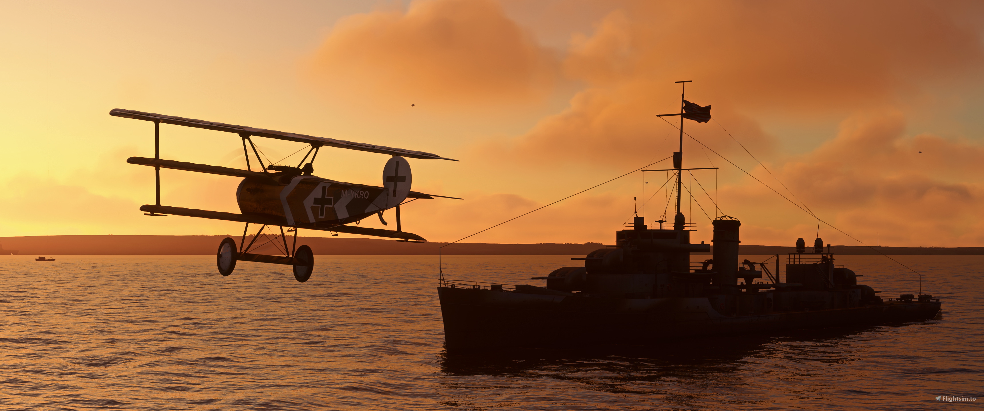 Fokker DR1 Triplane for Microsoft Flight Simulator | MSFS