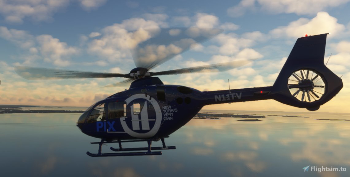 WPIX Air 11 NY N11TV for Microsoft Flight Simulator | MSFS