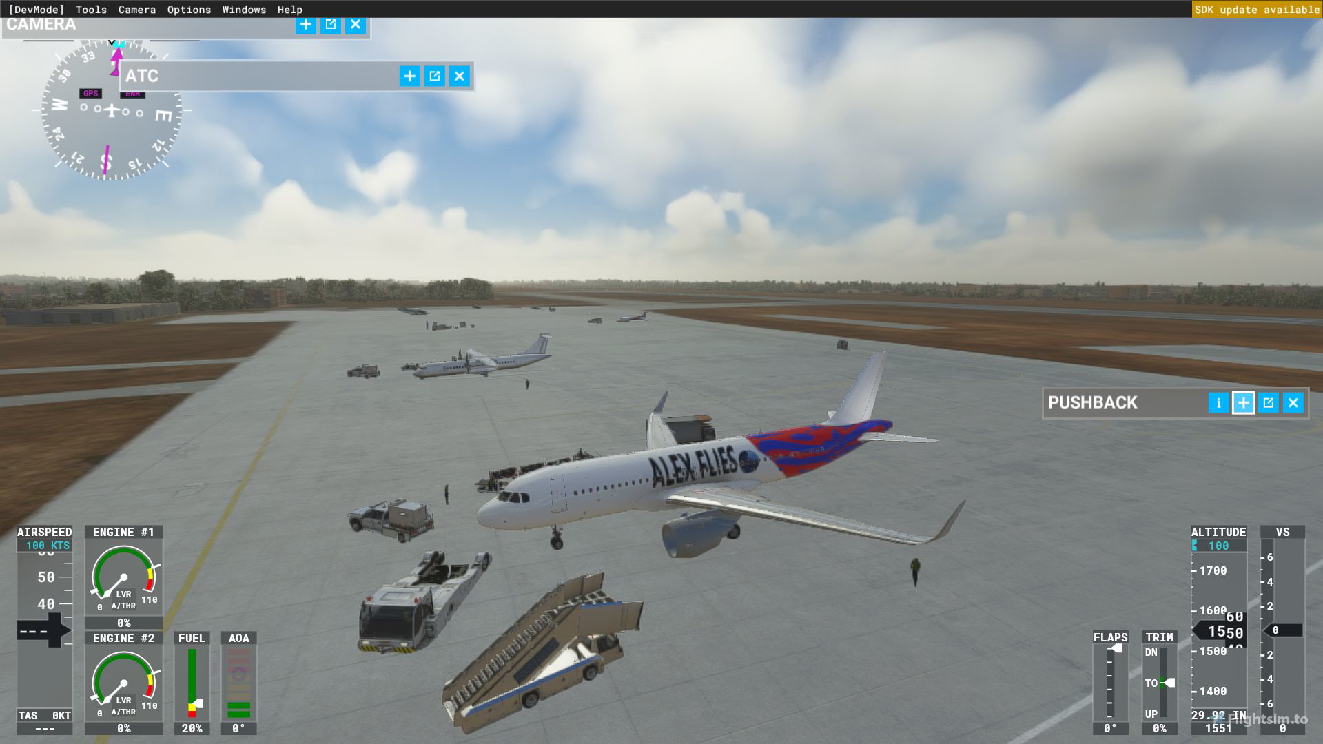 [A32NX] Alex Flies youtuber streamer livery for FBWA320 for Microsoft ...