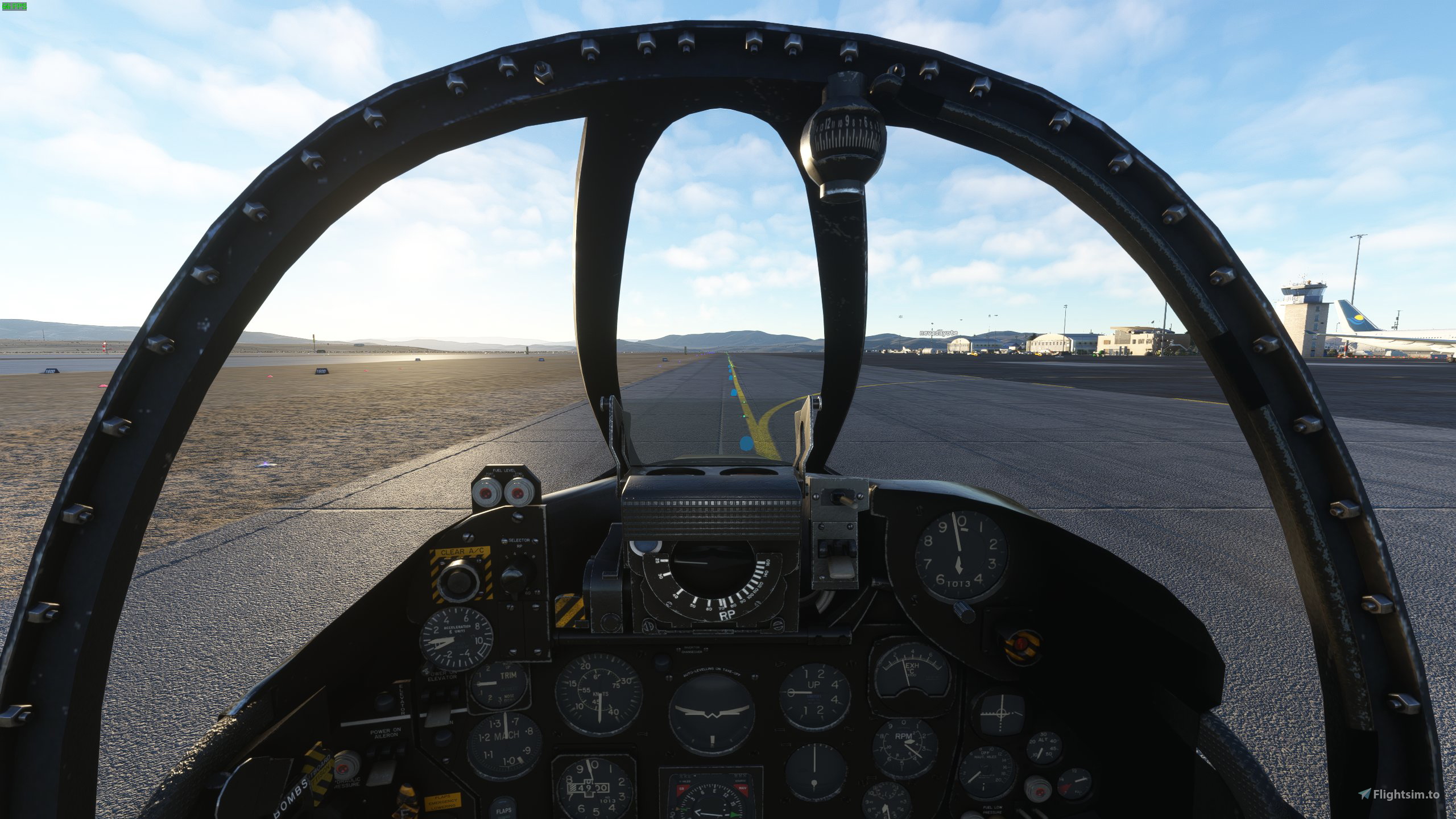 Animated Taxi Ribbon for Microsoft Flight Simulator | MSFS