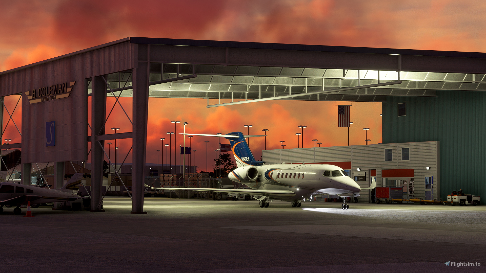 Asobo Citation Longitude N492CA livery 8K [by request] for Microsoft ...