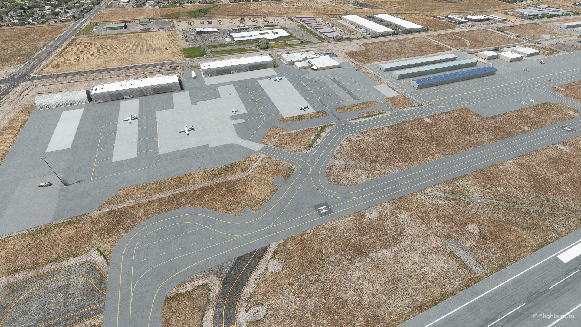 USA Small-Medium Airport Layout Fixes for Microsoft Flight Simulator | MSFS