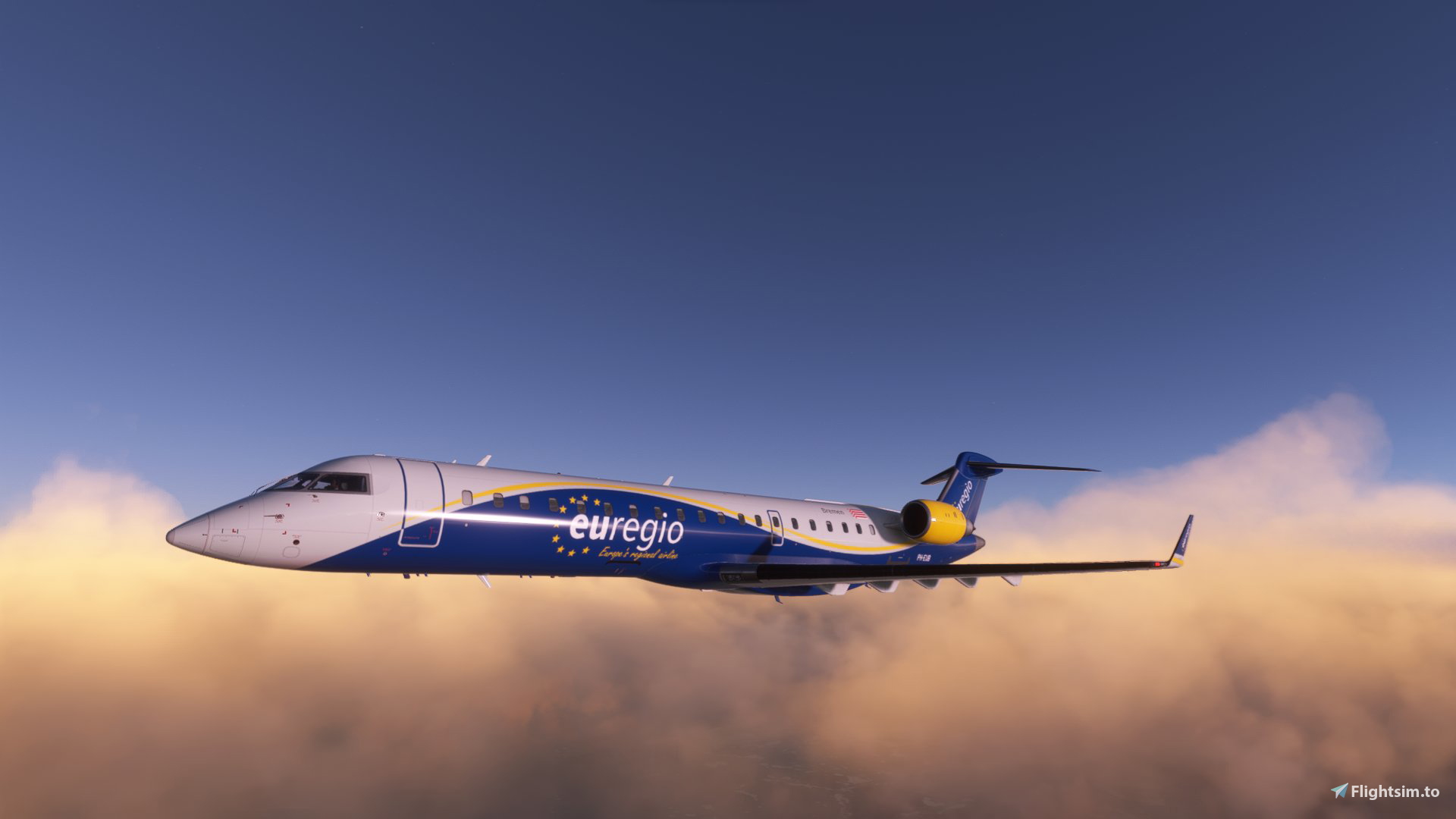 Aerosoft CRJ-700 | Euregio Airlines [fictional airline] | Fleet package ...