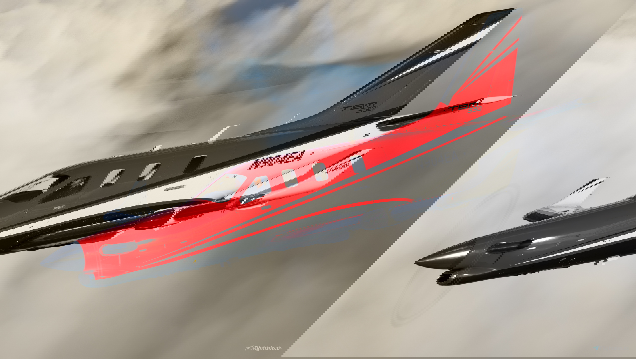 Asobo TBM 930 N904EA (Dynamic Registration) for Microsoft Flight ...