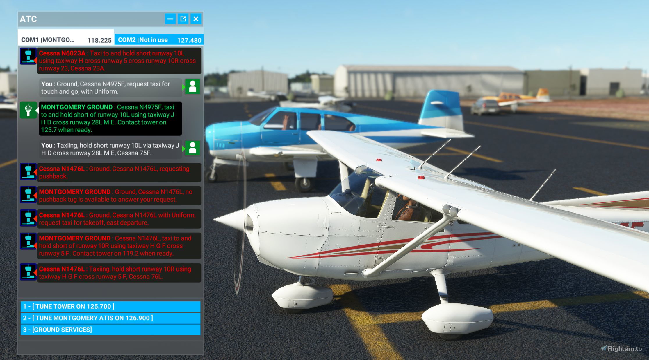 ATC - Colorful Messages für Microsoft Flight Simulator | MSFS