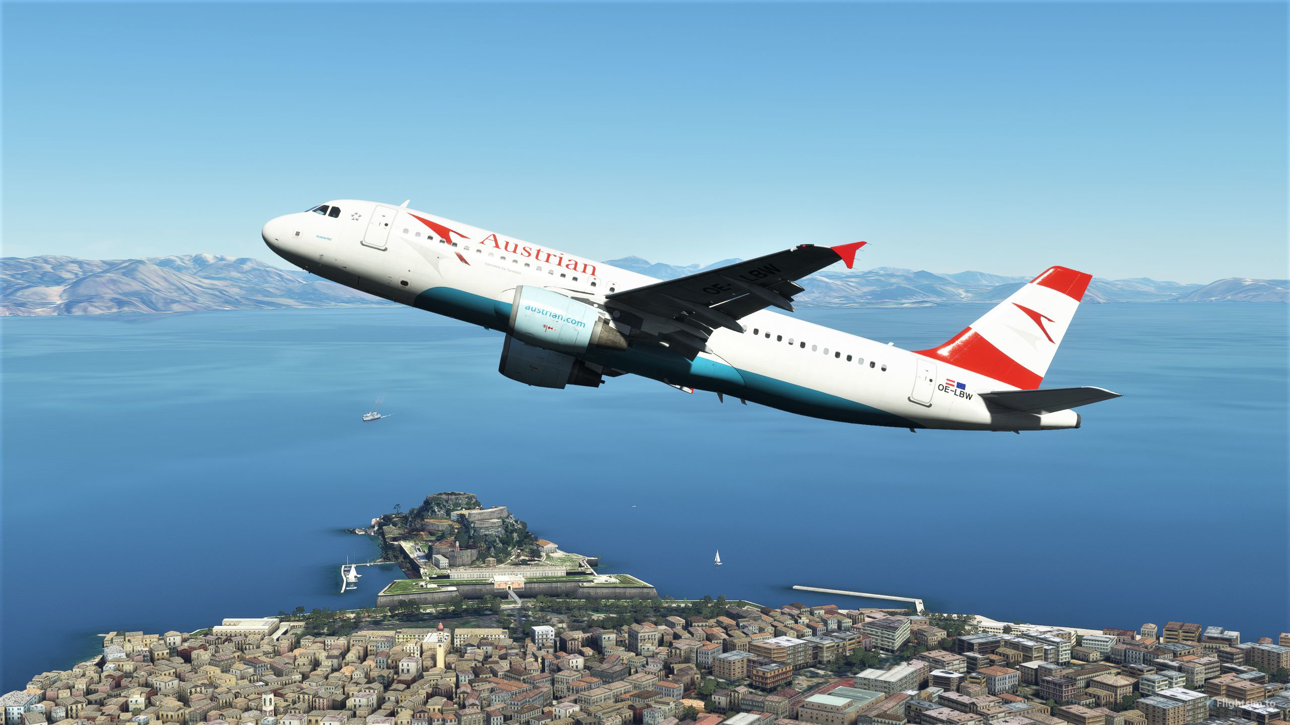 Austrian [Old/OE-LBS/OE-LBW] w/Cabin Fenixsim A320 [8K+4K] for ...