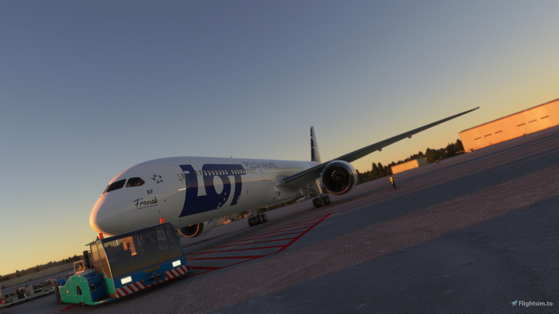B787 LOT (SP-LRF) for Microsoft Flight Simulator | MSFS