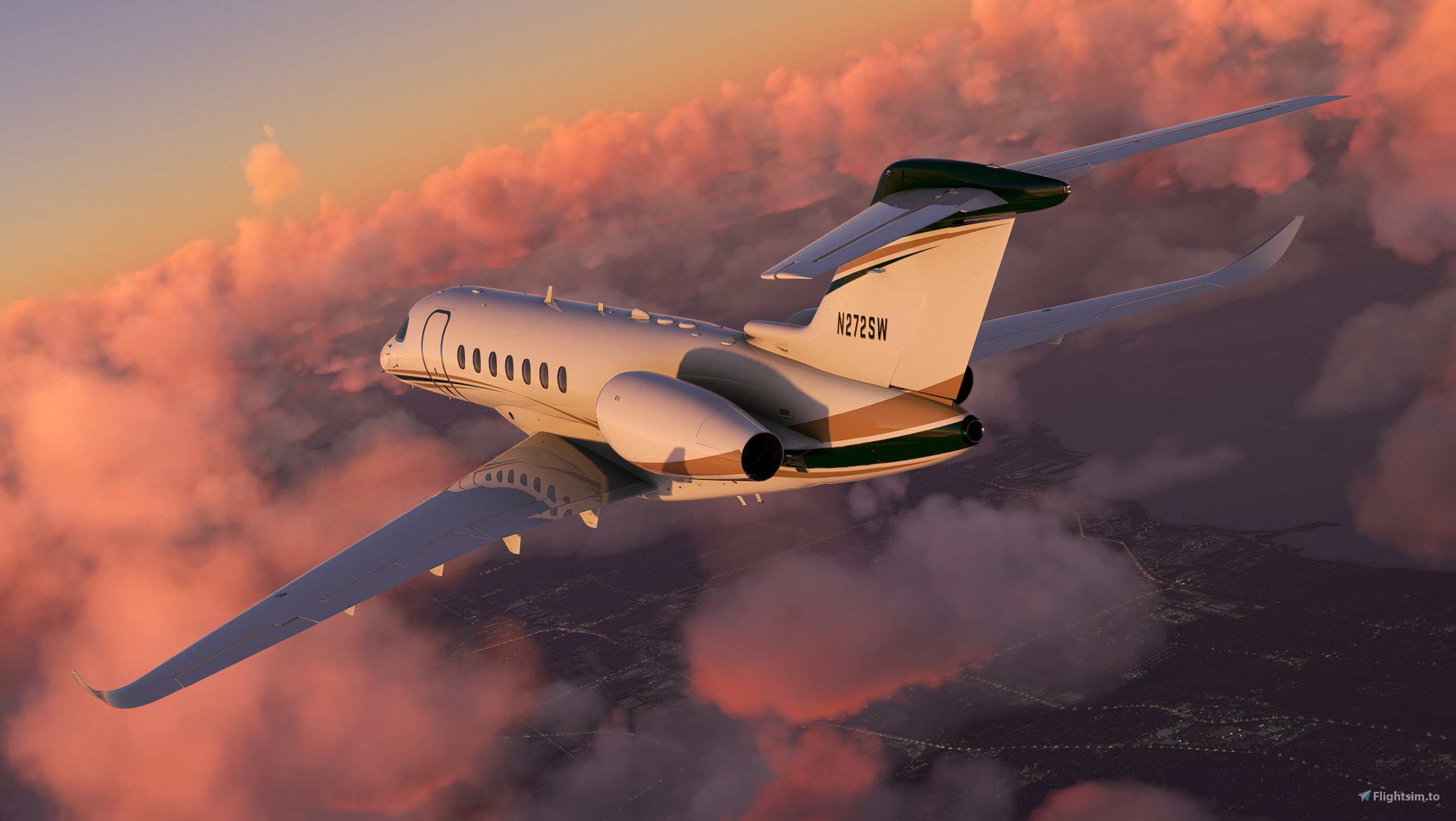 Cessna Citation Longitude N272SW for Microsoft Flight Simulator | MSFS