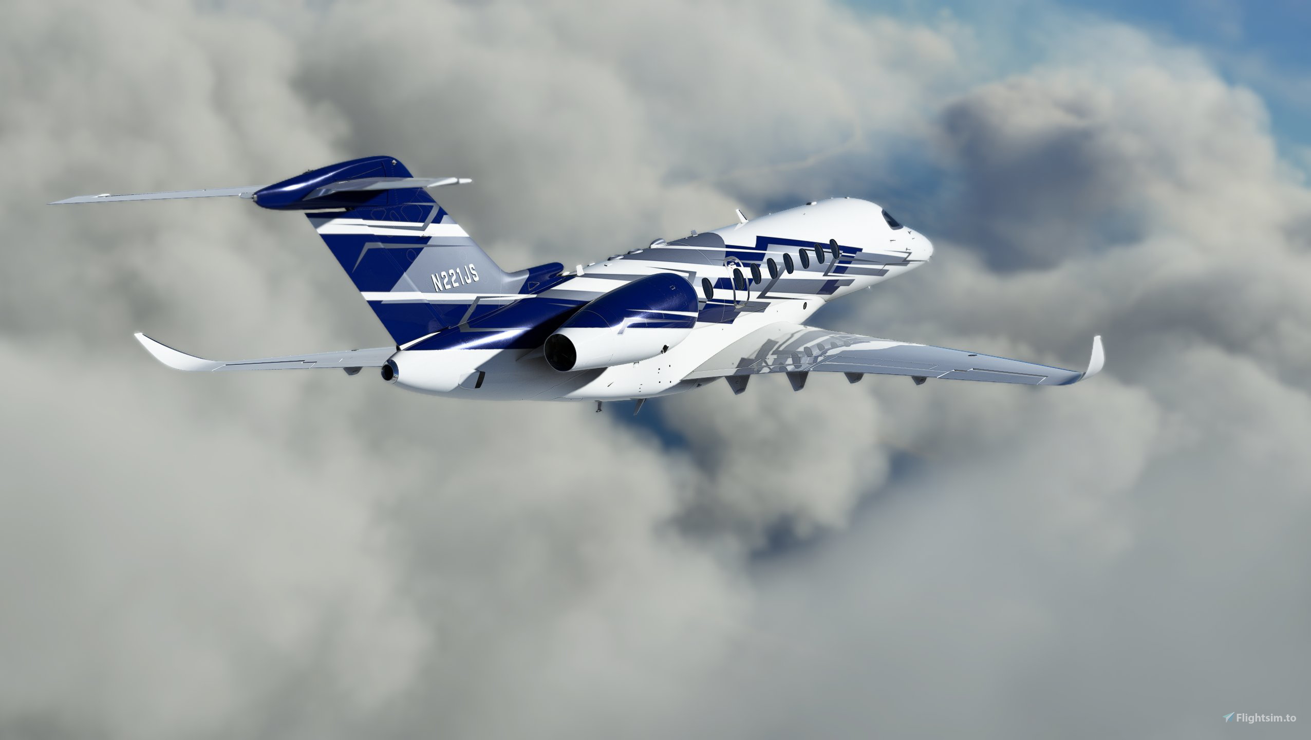Citation Longitude N221JS for Microsoft Flight Simulator | MSFS