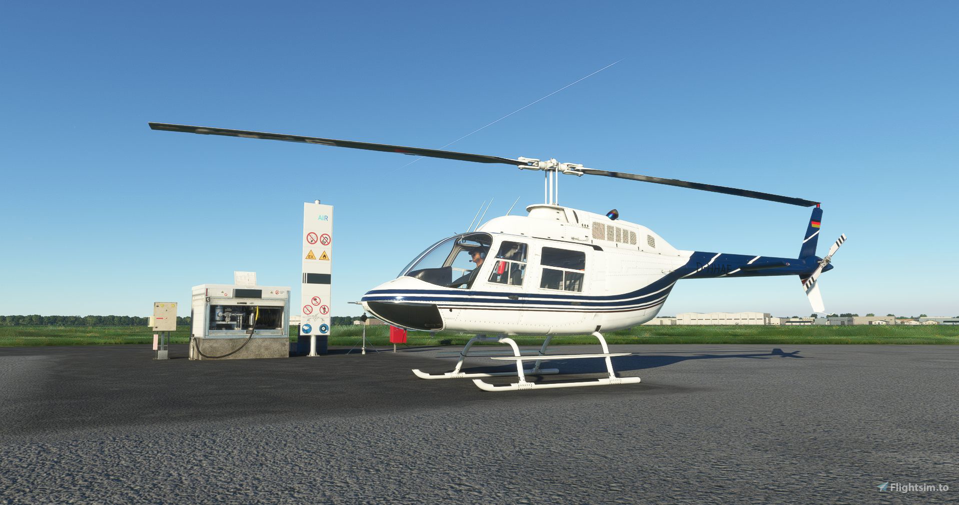 Cowansim Bell 206B3 | D-HHAE for Microsoft Flight Simulator | MSFS
