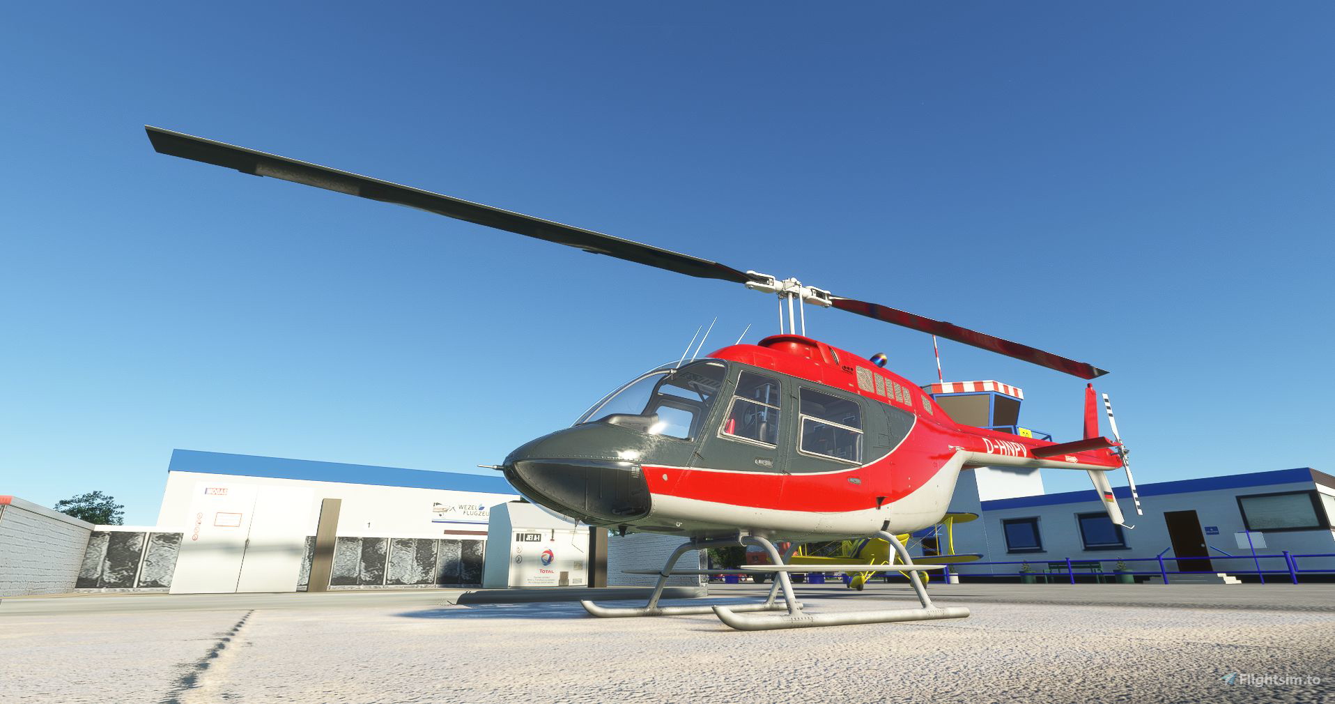 Cowansim Bell 206B3 | D-HNPV for Microsoft Flight Simulator | MSFS